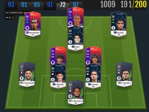 Đội hình AC milan fo4 mạnh nhất các mùa giải thường